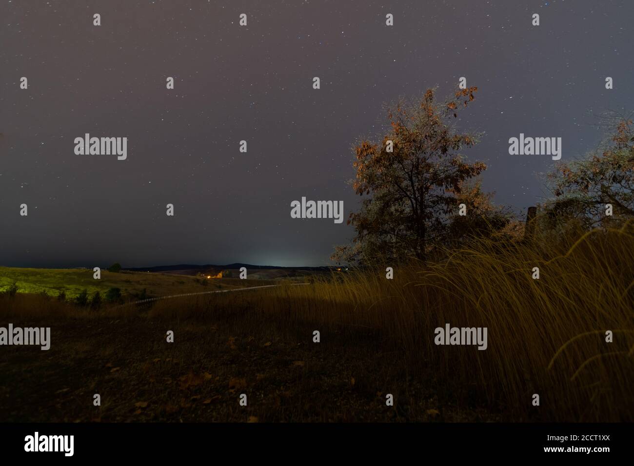 Night View onto the Palouse, Pullman, WA Stock Photo - Alamy