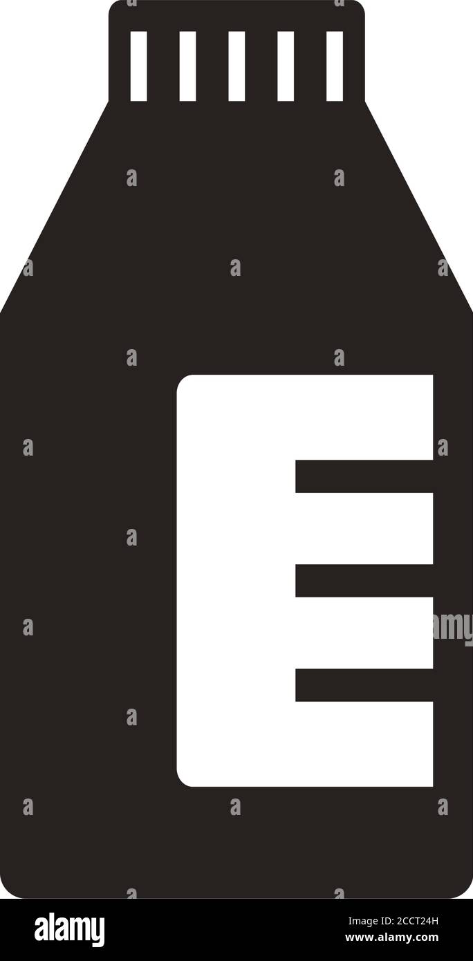 bottle of medicine drugs style silhouette icon vector illustration ...