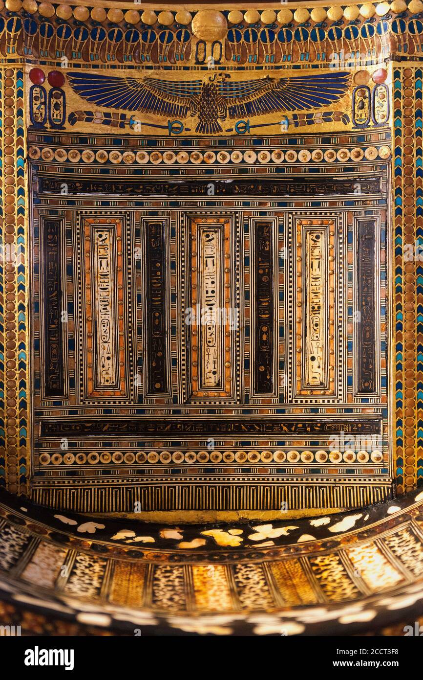 Duck-head chair from Tutankhamun’s tomb 1327 BC, Museum of Egyptian ...