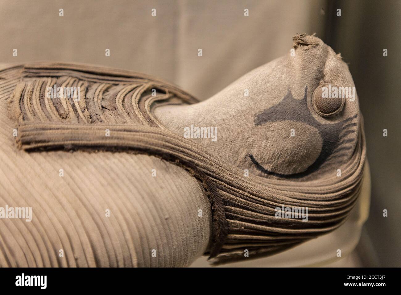 Figure of Horus in cloth, Museum of Egyptian Antiquities, Caire Stock ...