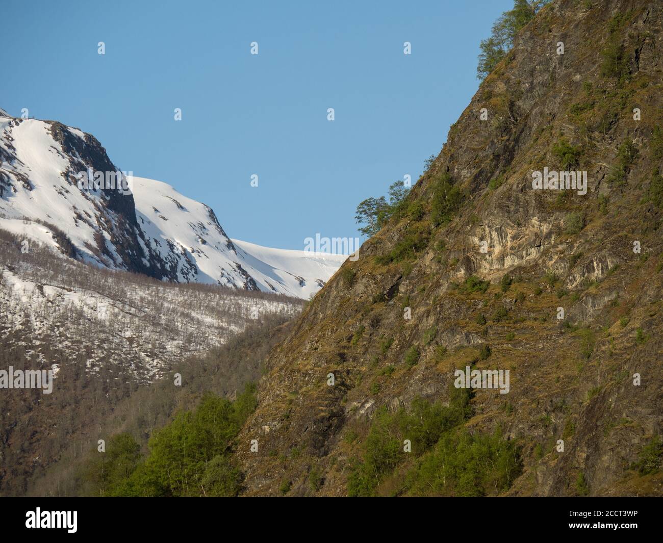 small village flam in norway Stock Photo - Alamy