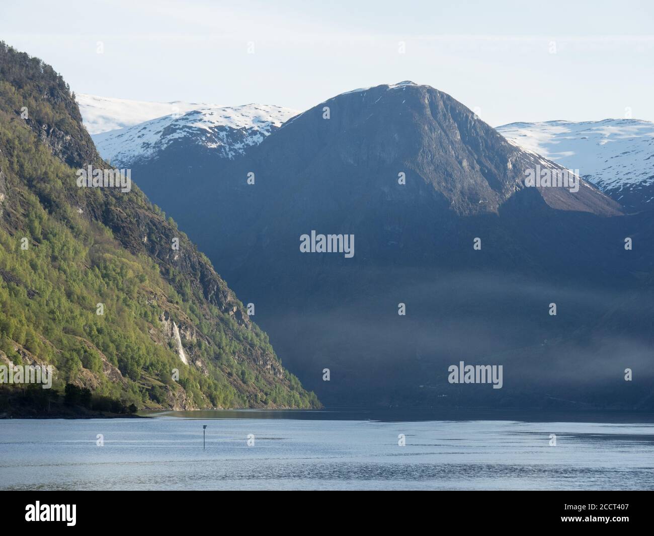small village flam in norway Stock Photo - Alamy