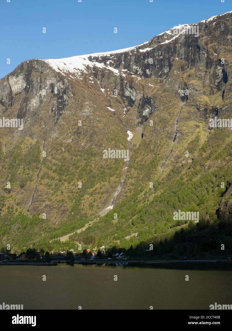 small village flam in norway Stock Photo - Alamy