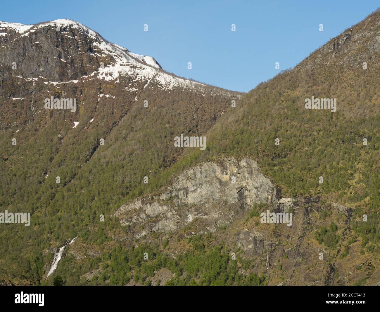 small village flam in norway Stock Photo - Alamy