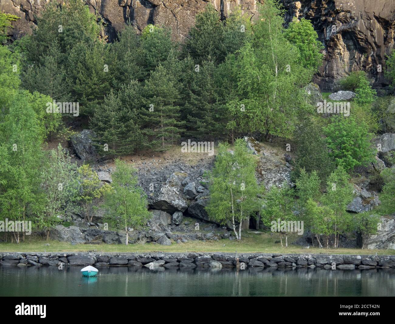 small village flam in norway Stock Photo - Alamy