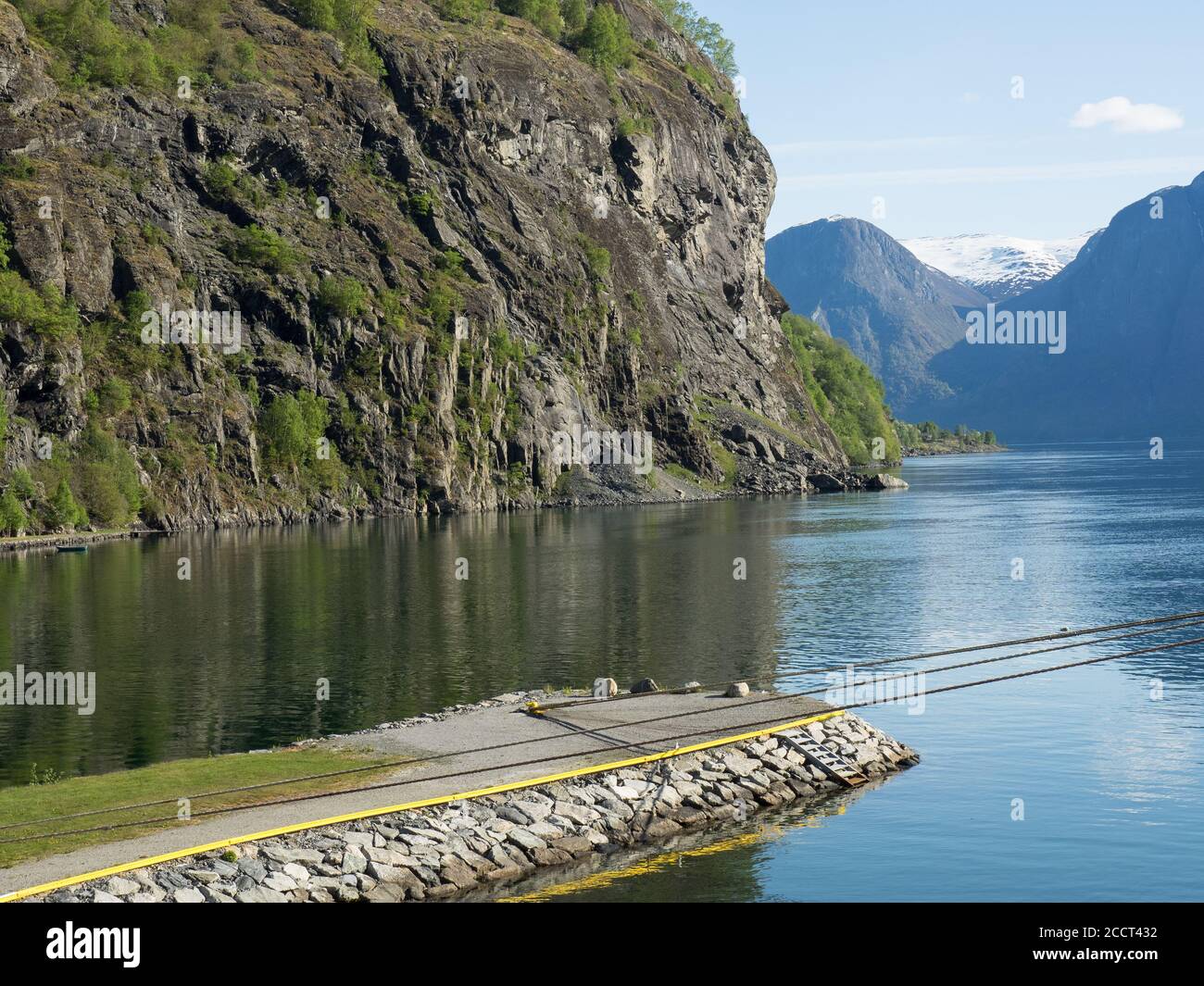 small village flam in norway Stock Photo - Alamy