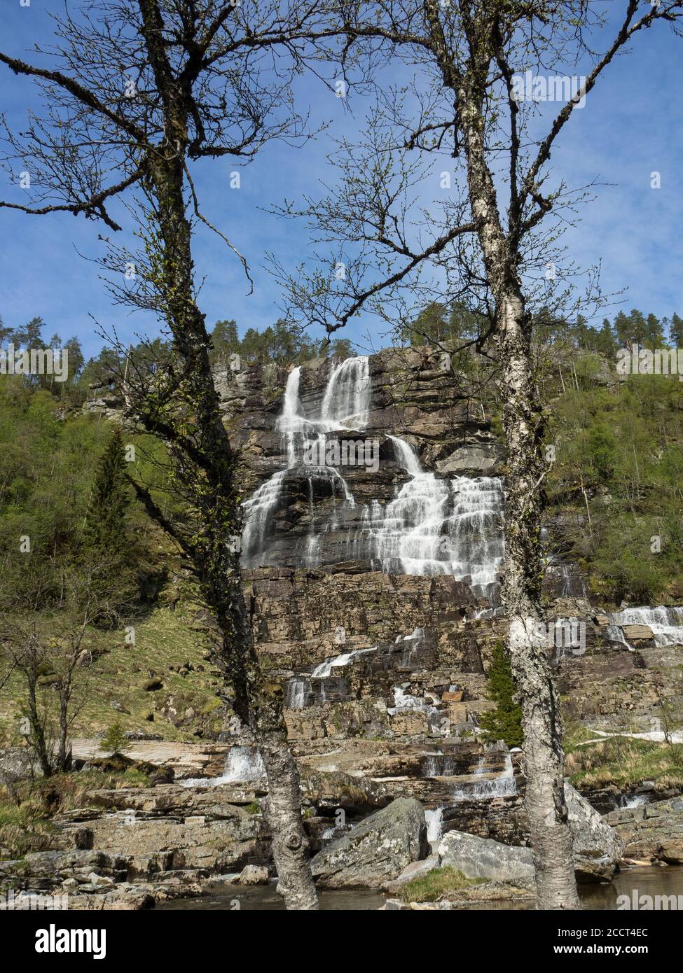 small village flam in norway Stock Photo - Alamy