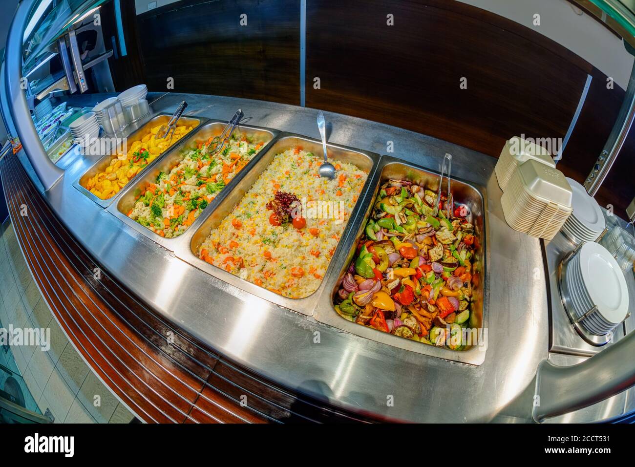 Hot meals counter hi-res stock photography and images - Alamy