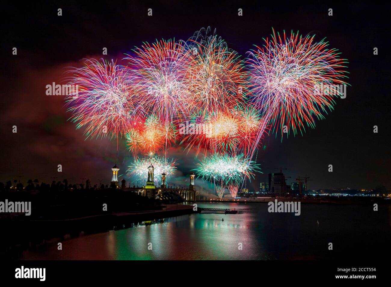 Fireworks in Putrajaya, Malaysia Stock Photo - Alamy