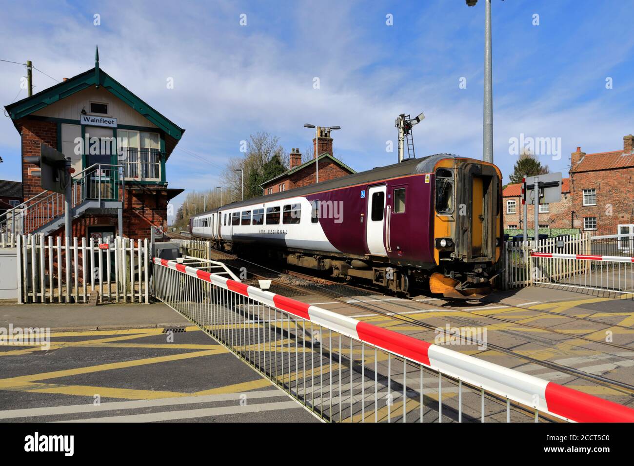 Wainfleet all saints station hi-res stock photography and images - Alamy