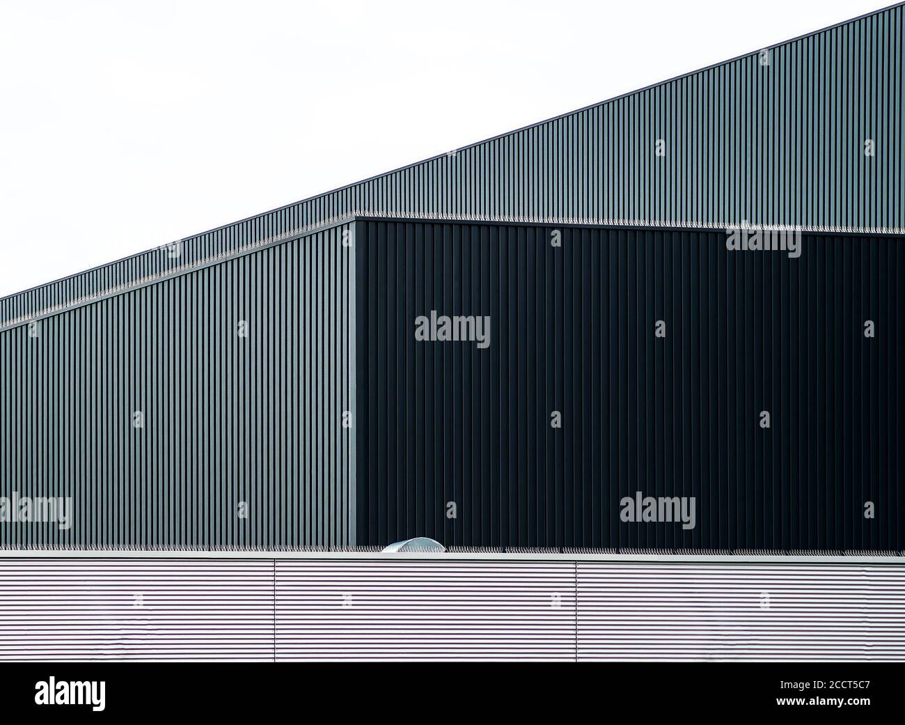 Abstract gray shaded building texture Stock Photo - Alamy