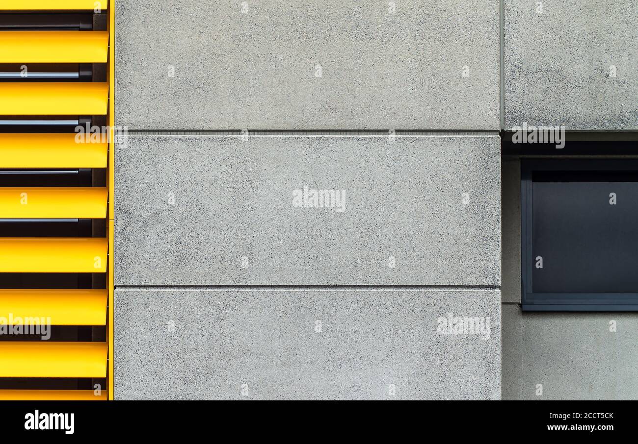 Concrete wall texture next to a window Stock Photo - Alamy