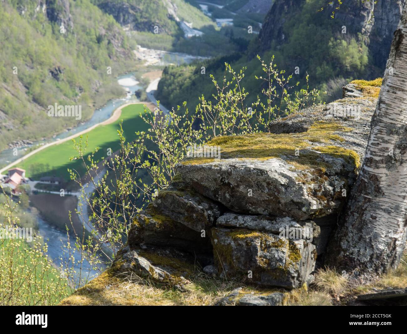 small village flam in norway Stock Photo - Alamy