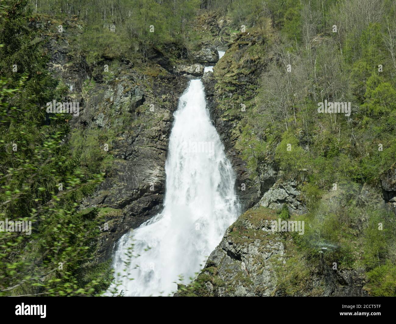 small village flam in norway Stock Photo - Alamy