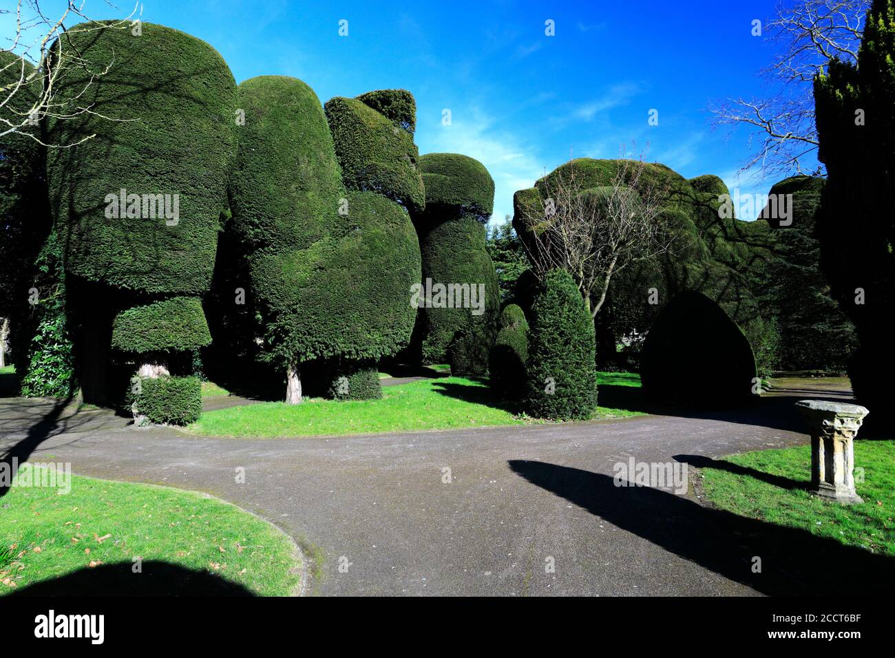 Summer; Ayscoughfee Hall and gardens; Spalding town; Lincolnshire ...