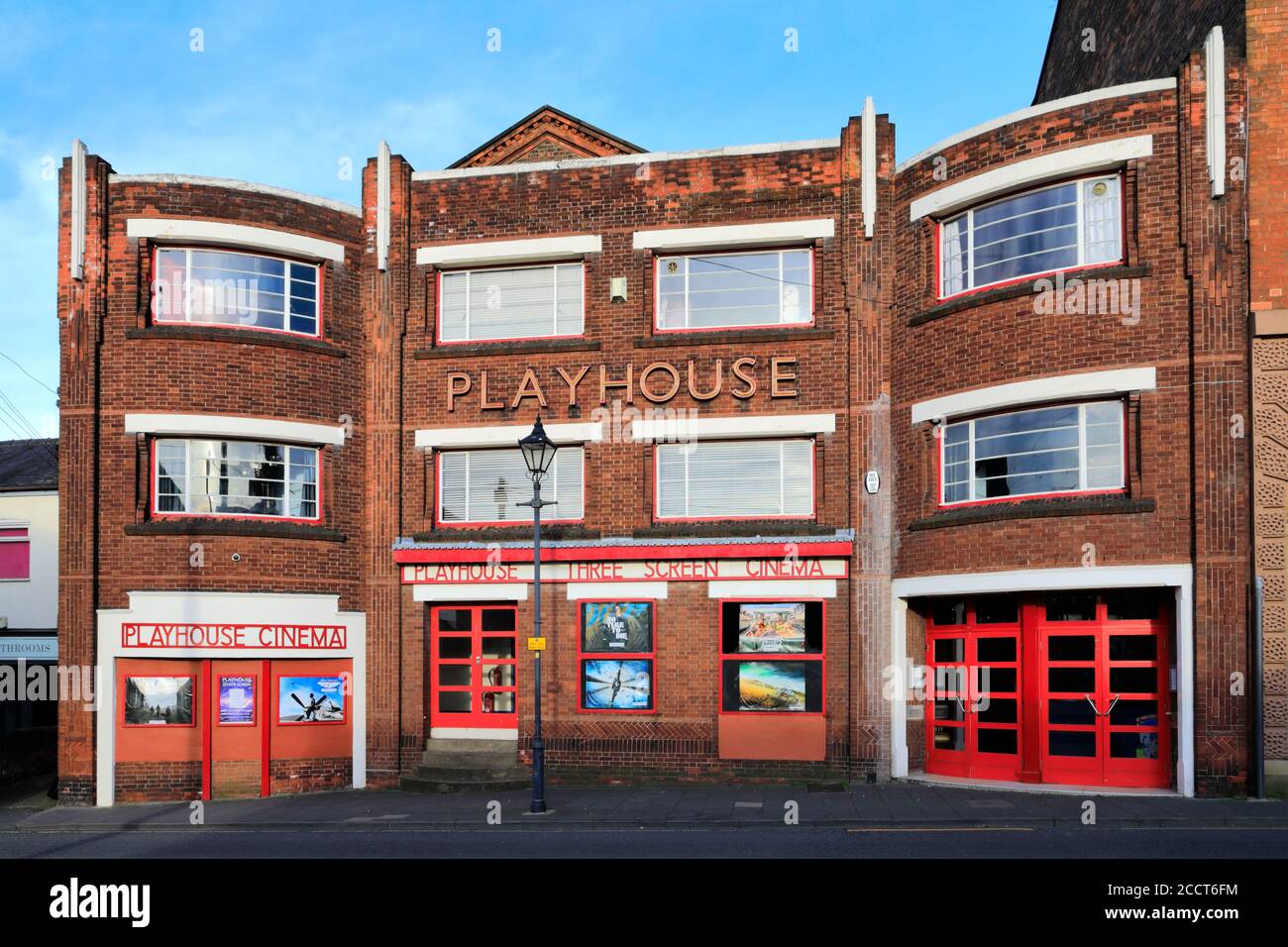 The Playhouse Cinema, Louth town, East Lindsey, Lincolnshire, England; UK Stock Photo - Alamy