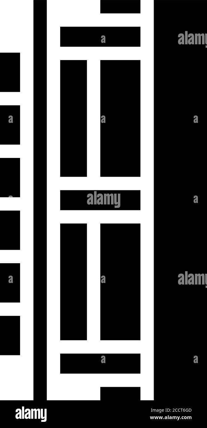 wall insulation layer glyph icon vector illustration Stock Vector Image ...