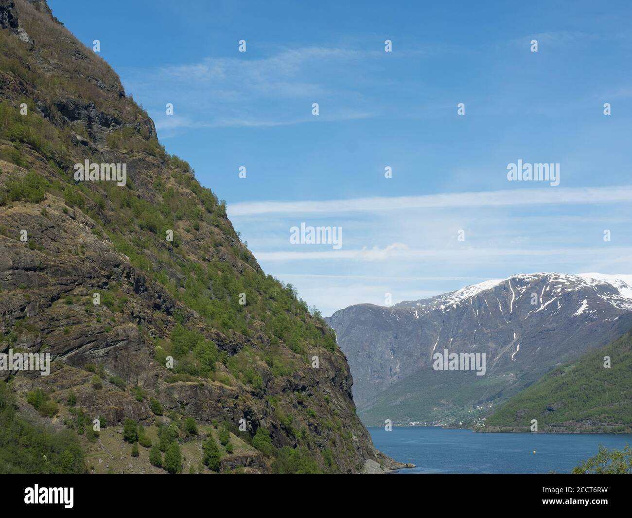 small village flam in norway Stock Photo - Alamy