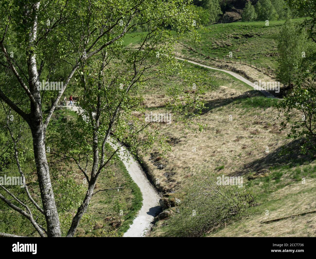 small village flam in norway Stock Photo - Alamy