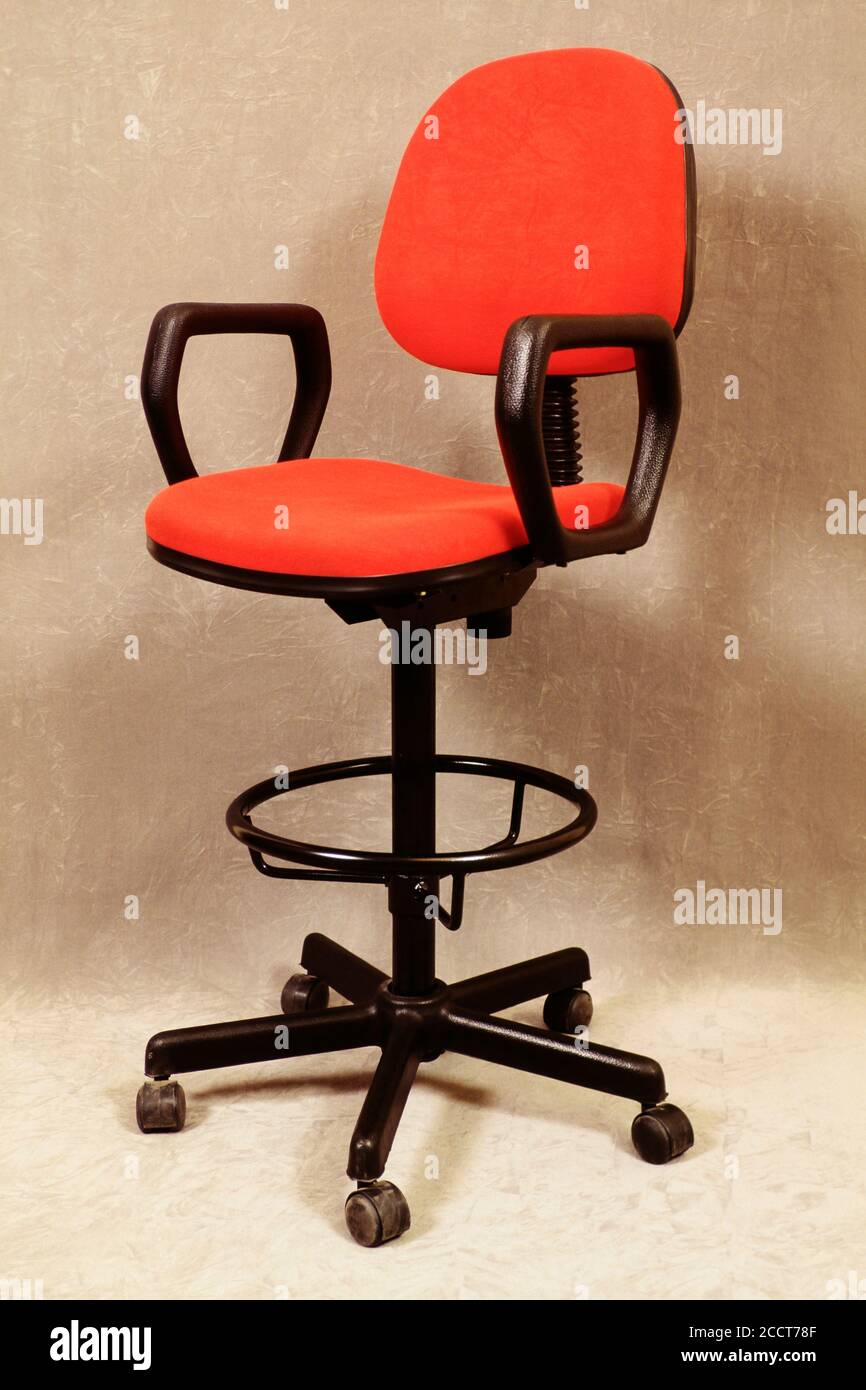 Modern study room with leather or fabric cover. Sitting groups for ...