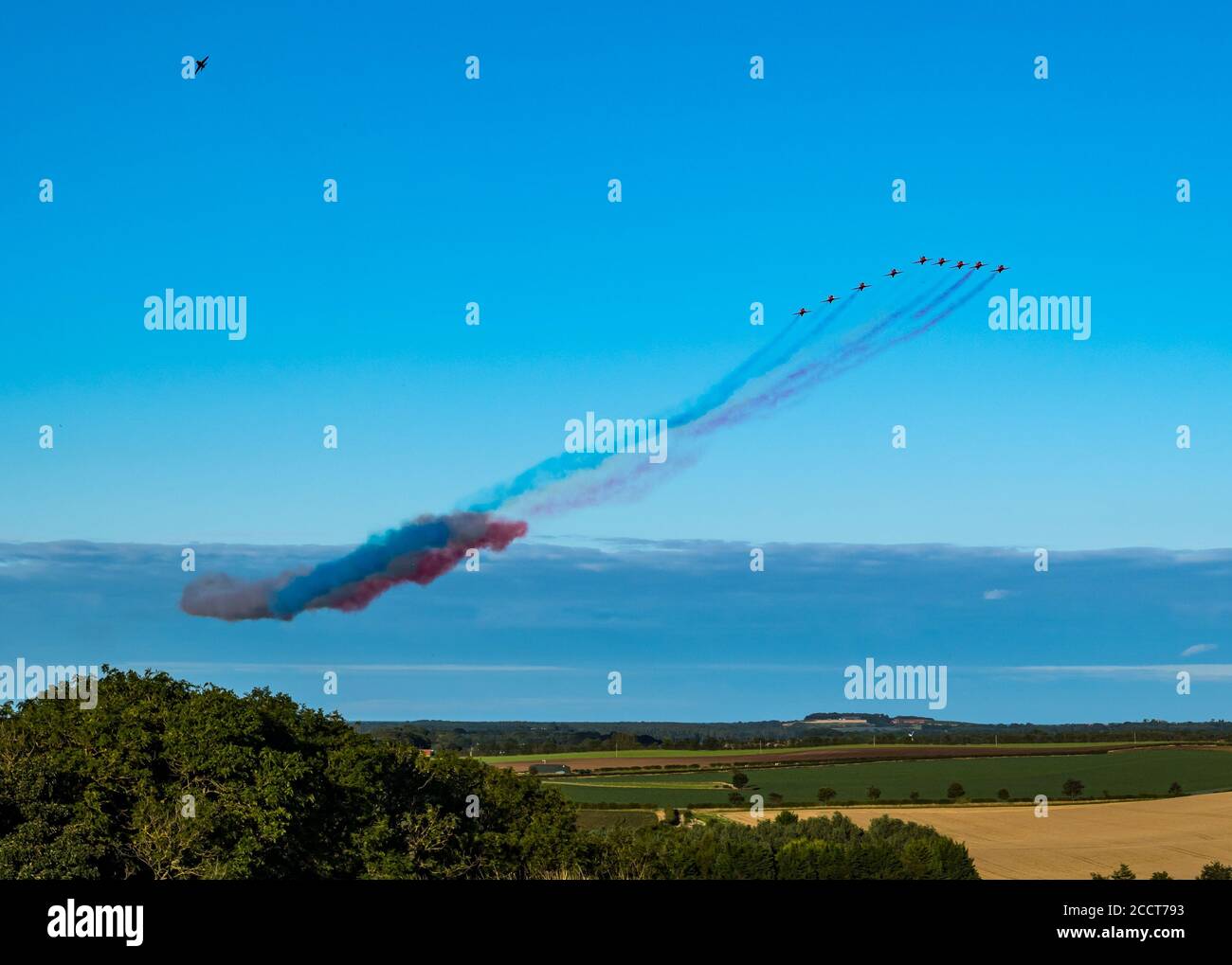 Raf planes over countryside hi-res stock photography and images - Alamy