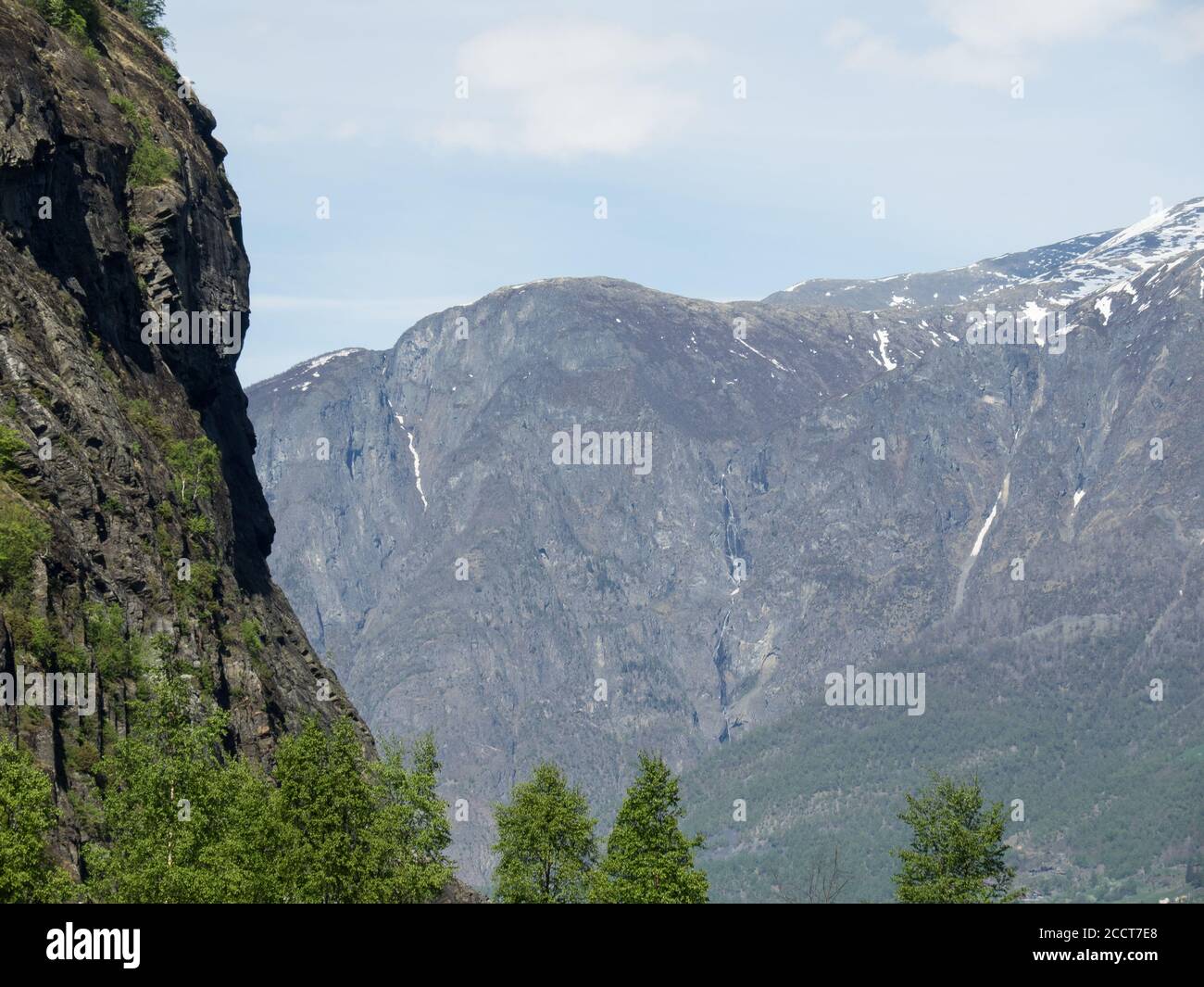 small village flam in norway Stock Photo - Alamy