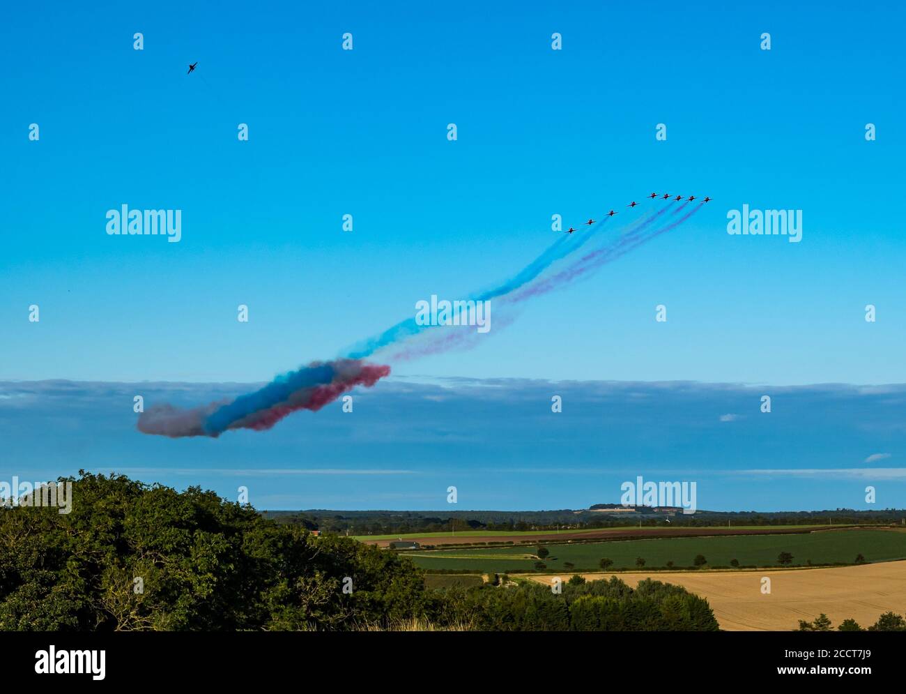 Raf planes over countryside hi-res stock photography and images - Alamy