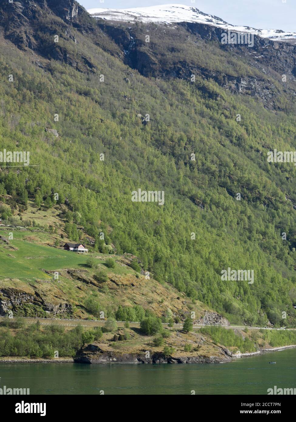 small village flam in norway Stock Photo - Alamy