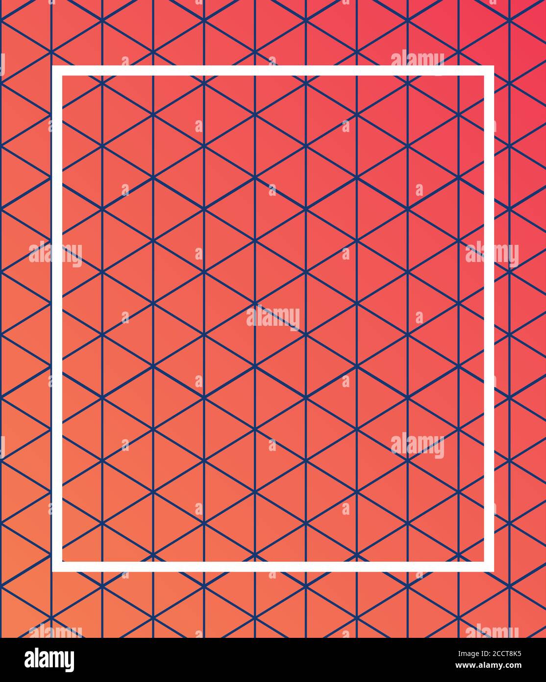 orange gradient and pattern background with frame design Abstract ...