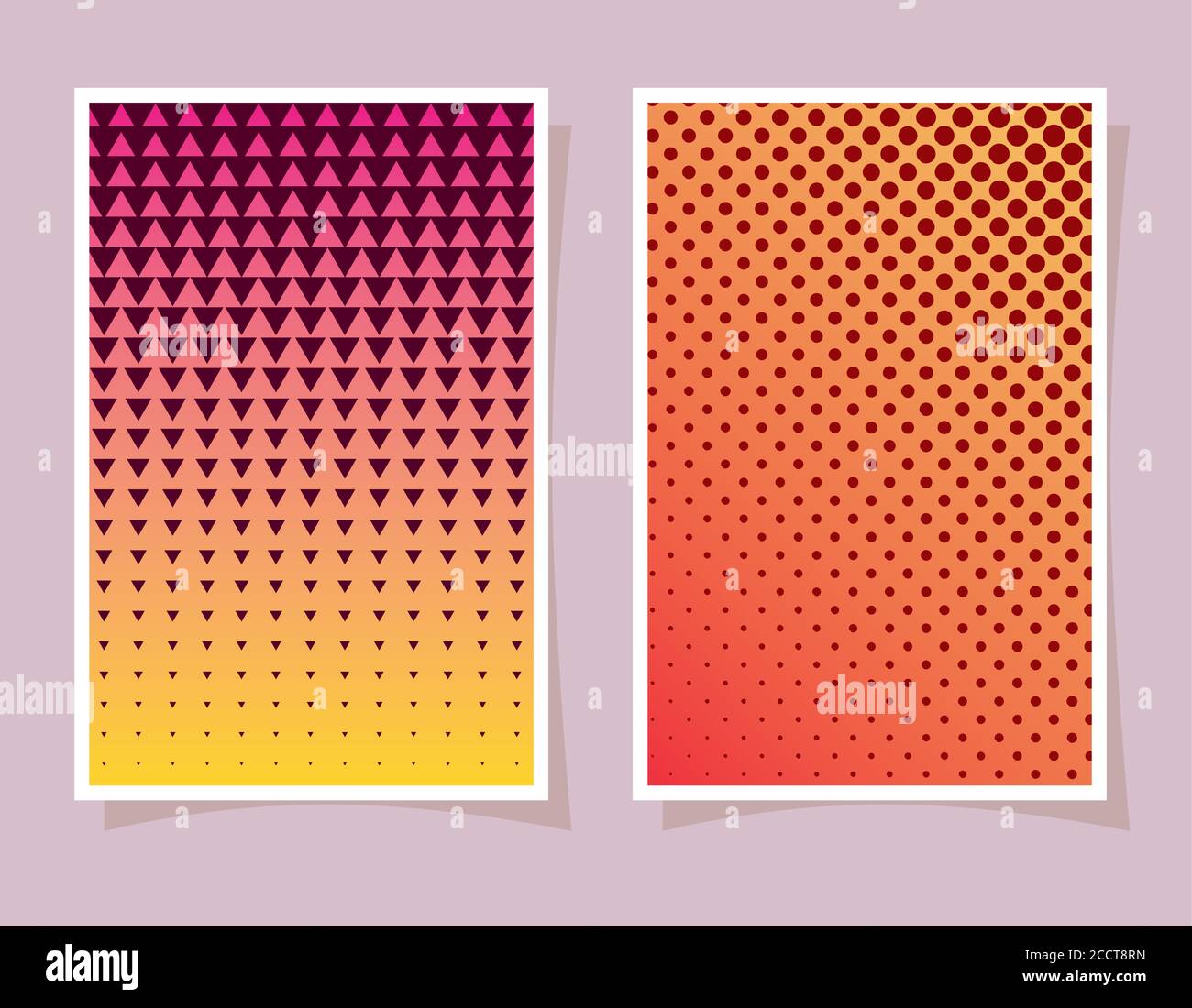 orange and pink with yellow gradient and pattern backgrounds frames ...