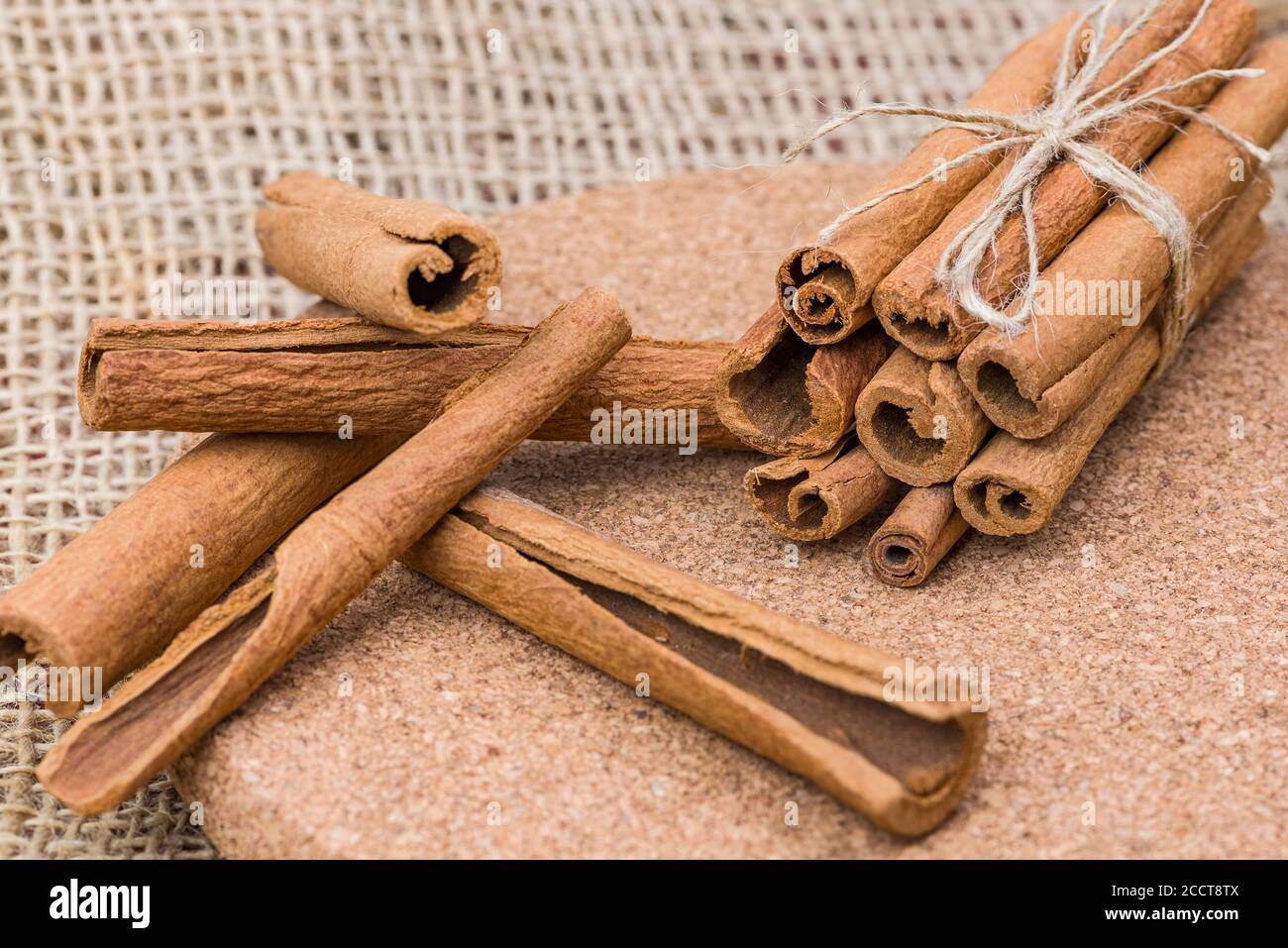 Cinnamon Sticks Stick Spice Bark Quills High Resolution Stock ...