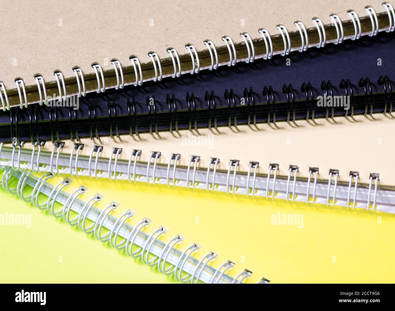 Overlapping notebooks hi-res stock photography and images - Alamy