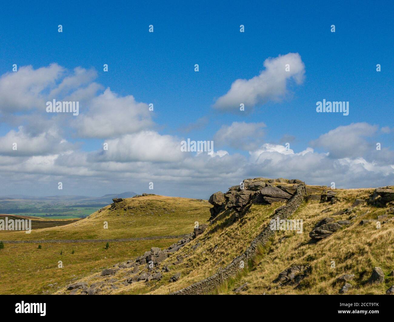 Whelpstone Crags in Gisburn Forest Lancashire Stock Photo - Alamy