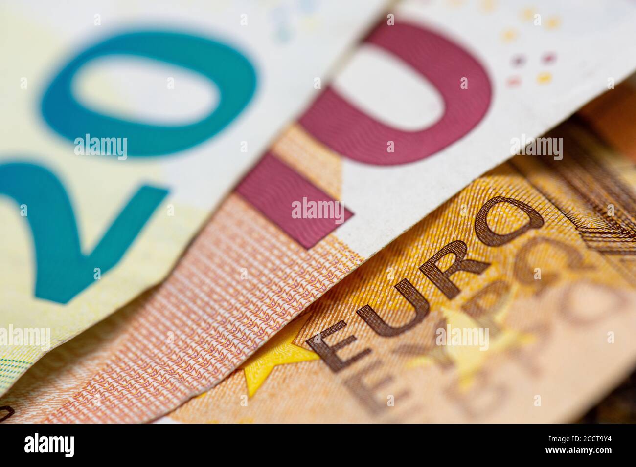 Euro notes word hi-res stock photography and images - Alamy