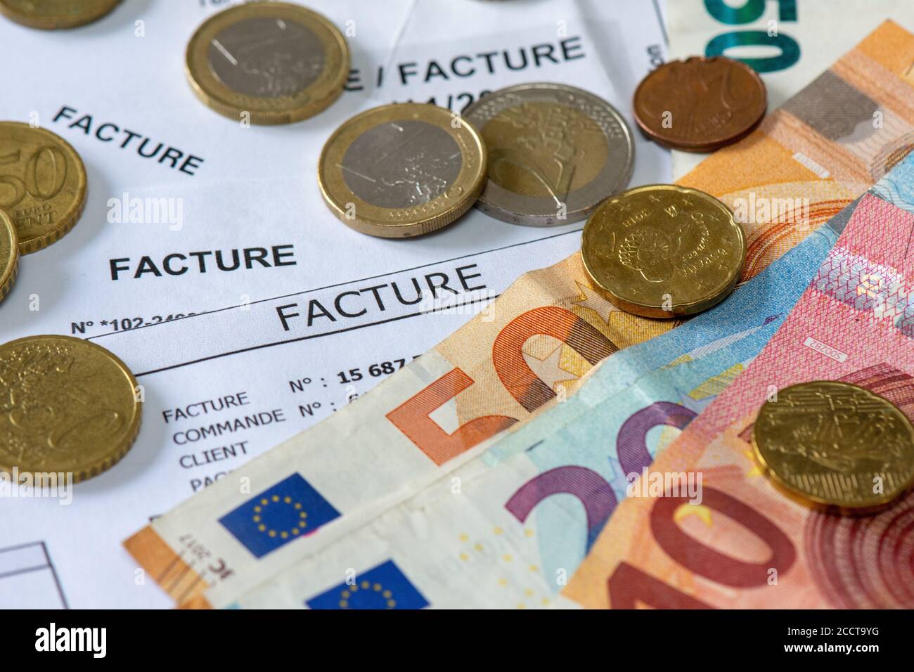 French invoices hi-res stock photography and images - Alamy
