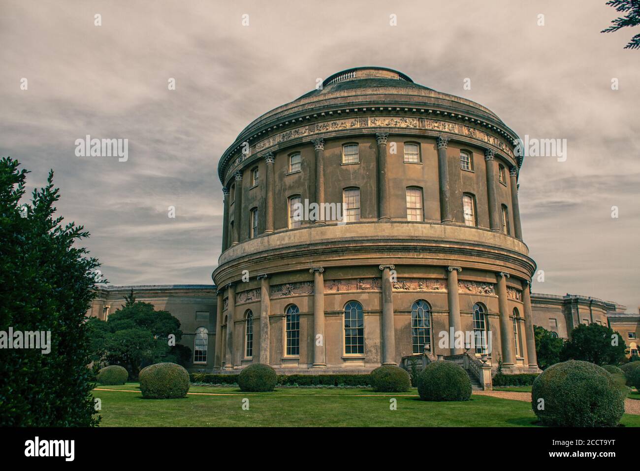 Rotunda, Ickworth House Stock Photo - Alamy