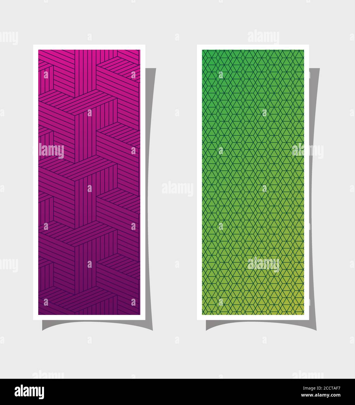 purple and green gradient and pattern backgrounds frames design ...