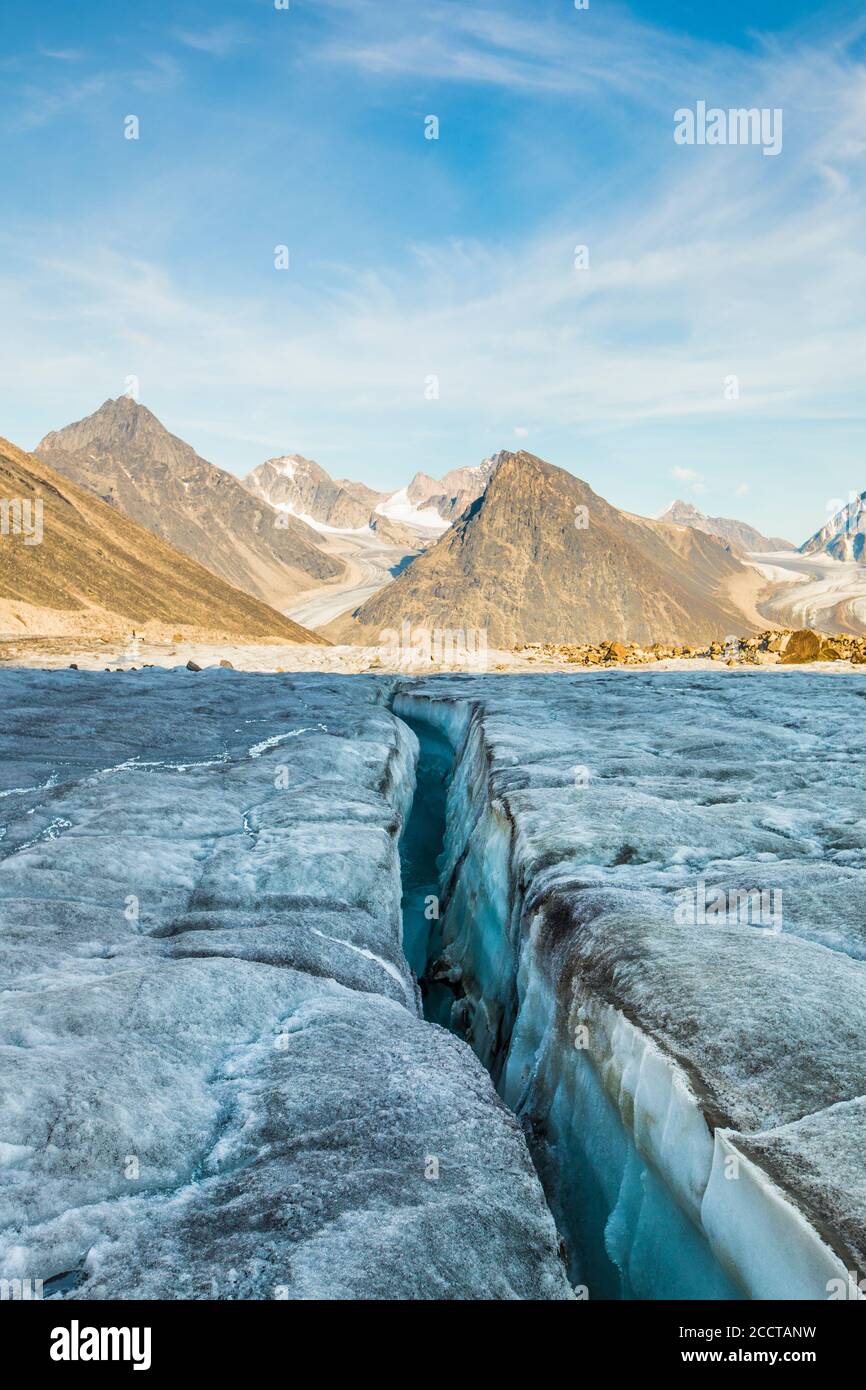 Glacial crevasse hi-res stock photography and images - Alamy
