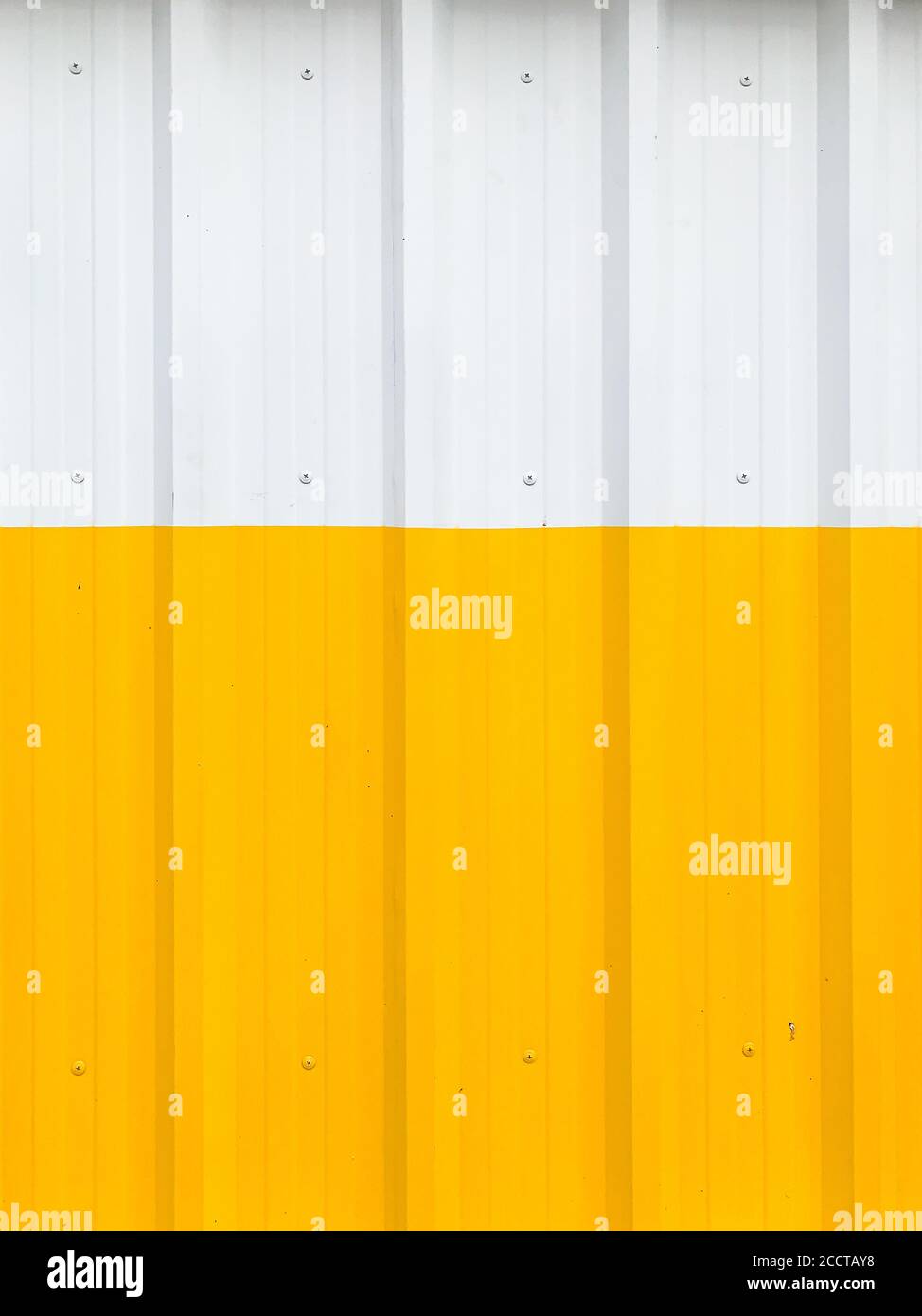 Colourful white and yellow container wall background Stock Photo - Alamy