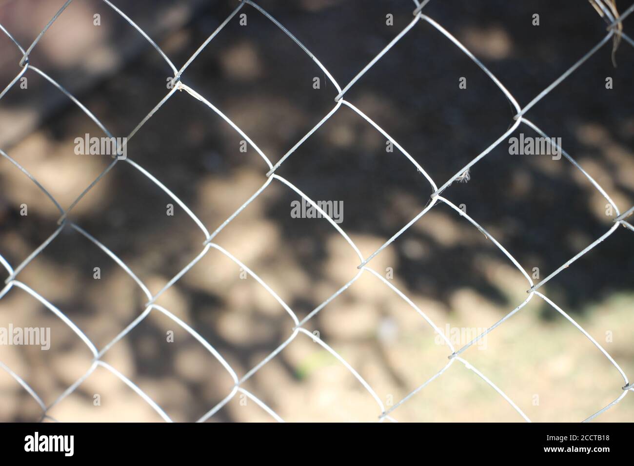 rabitz. mesh netting,, barrier on way. metal grid close-up. rusty mesh ...