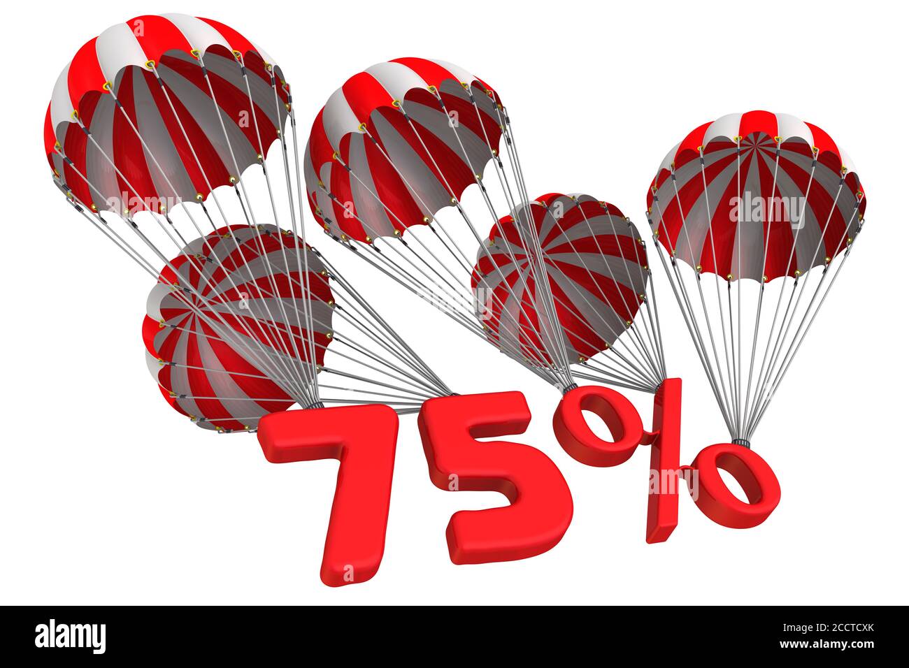 3d seventy five percent hi-res stock photography and images - Alamy