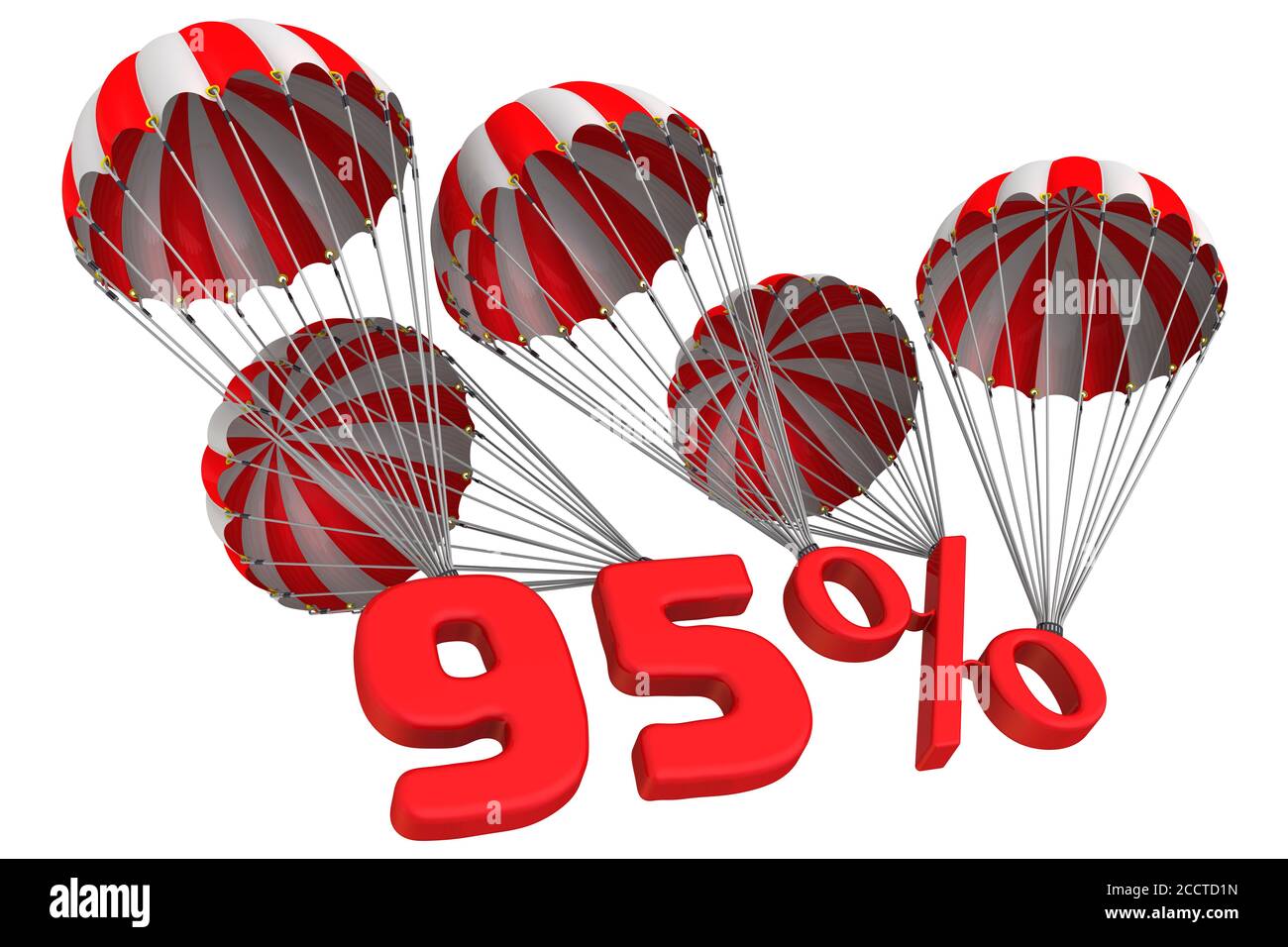 3d ninety five percent hi-res stock photography and images - Alamy