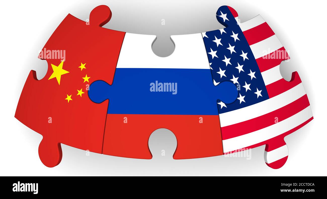 Cooperation of Russia, China and the United States of America. Puzzles ...