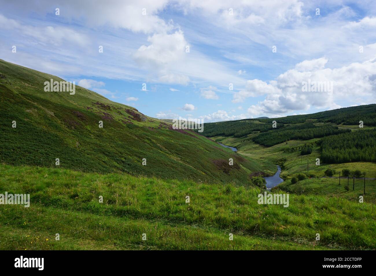 Glen Devon Scotland Stock Photo - Alamy