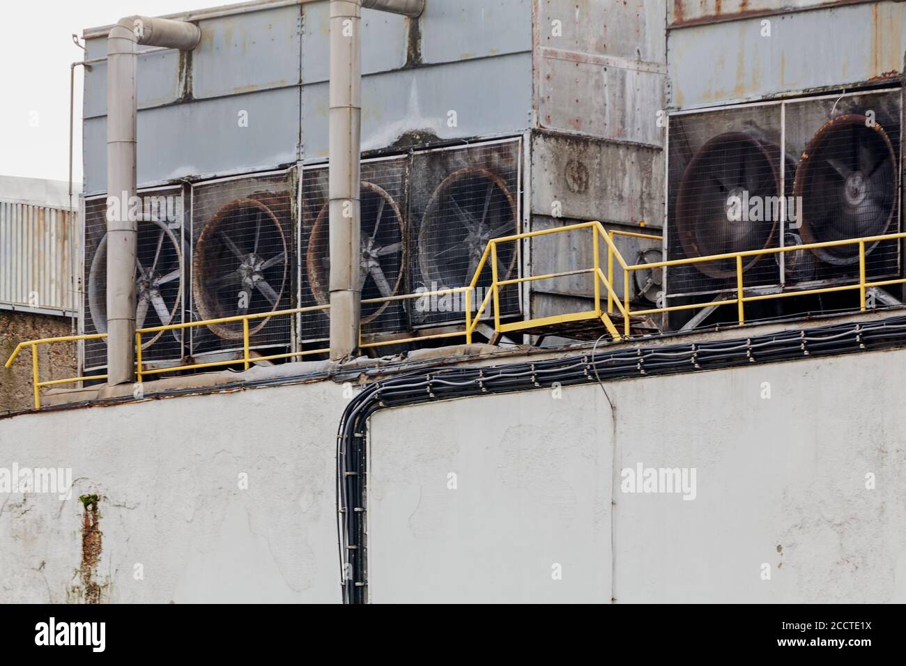 part of old factory out of use Stock Photo - Alamy
