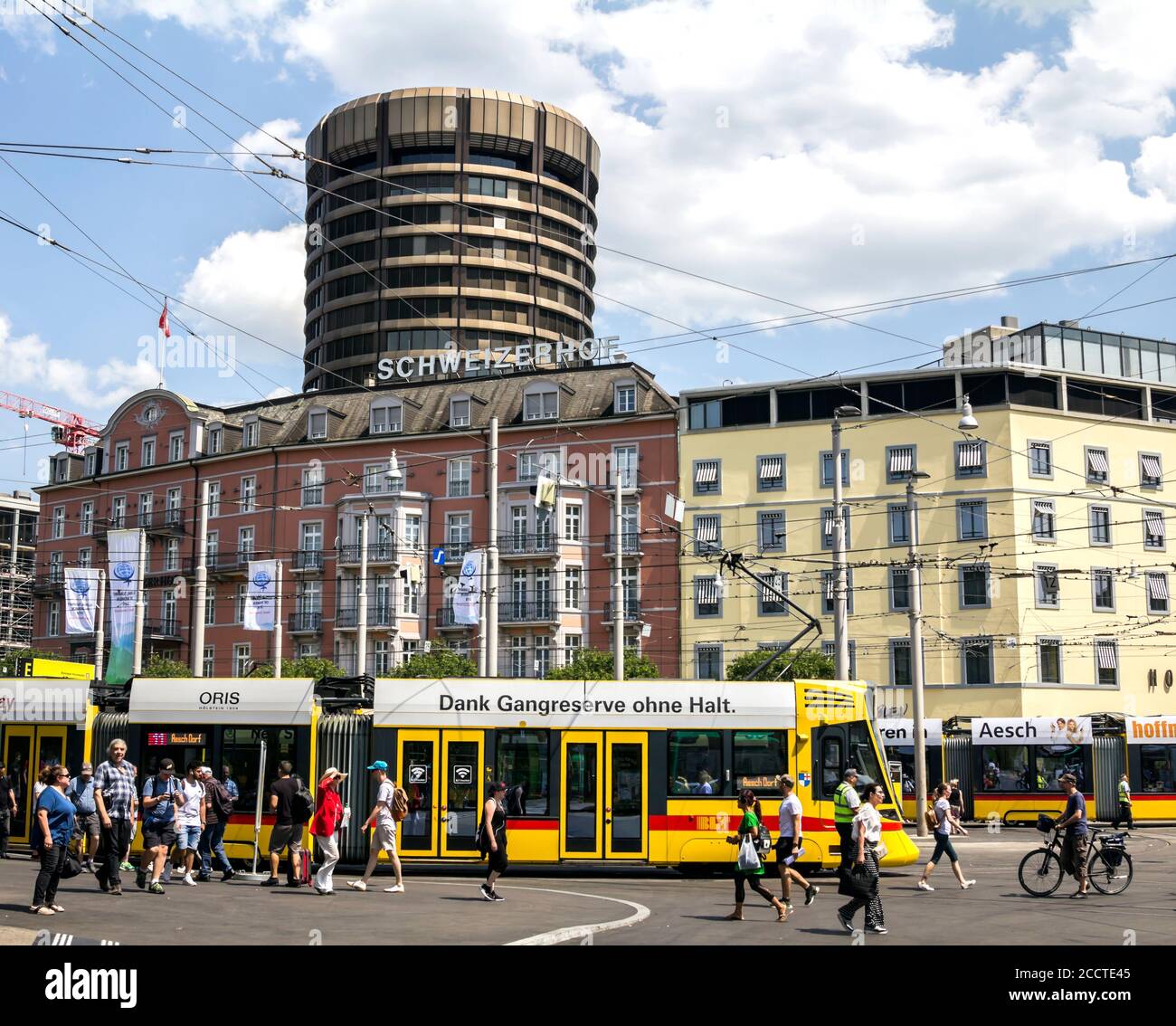 Bis tower basel hi-res stock photography and images - Alamy