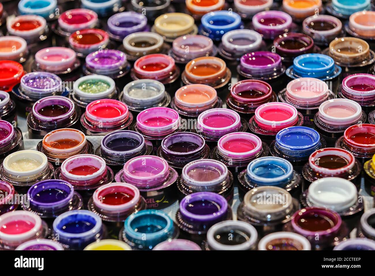 Different colored nails hi-res stock photography and images - Alamy