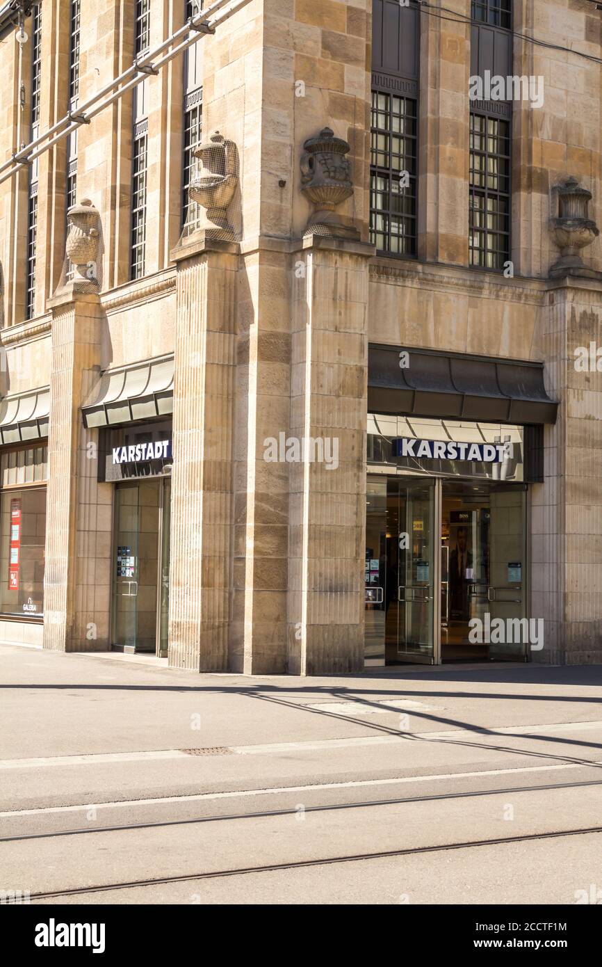 Karlsruhe, Germany - July 4, 2019: Karstadt Store Logo. Founded in 1881 ...