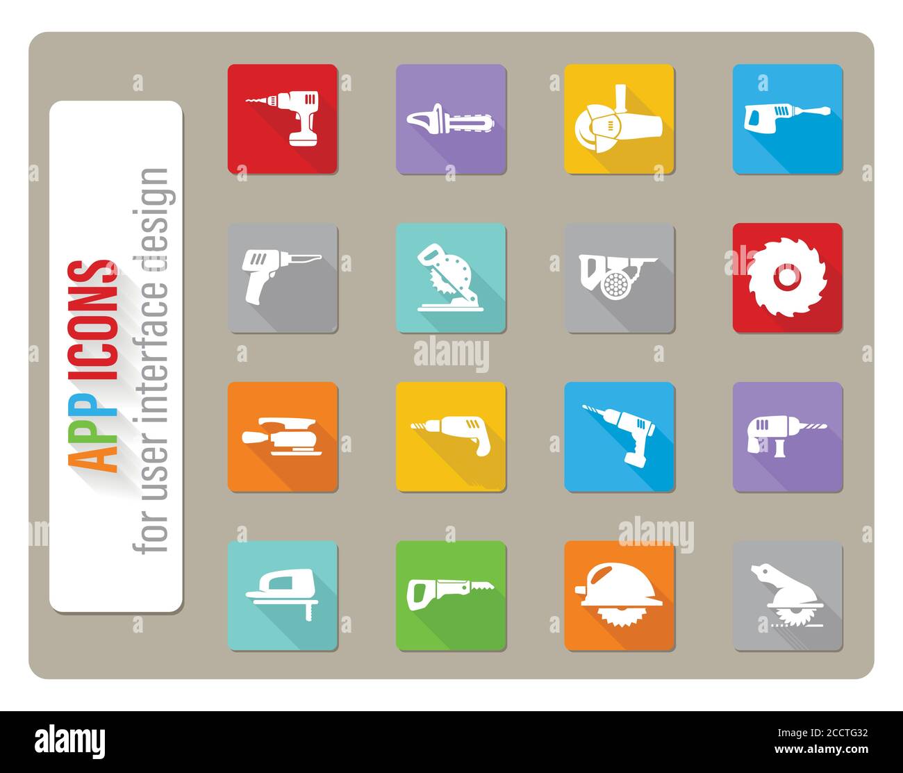 industrial equipment icon set Stock Vector Image & Art - Alamy