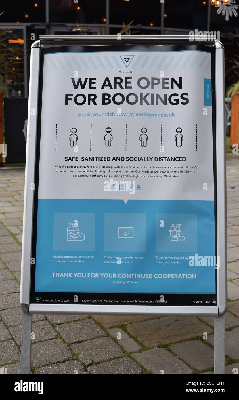 Open again after the lockdown for Covid-19 (coronavirus Stock Photo - Alamy